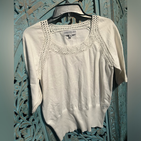 Monterey Bay | Tops | Monterey Bay All White Top | Poshmark